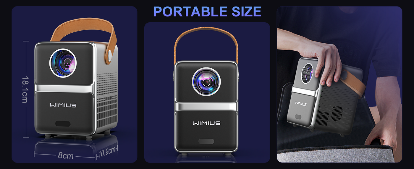 WiMiUS Portable Projector P61 – WiMiUS Official