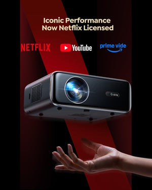 WiMiUS P62 Pro Projector with WiFi and Bluetooth – WiMiUS Official