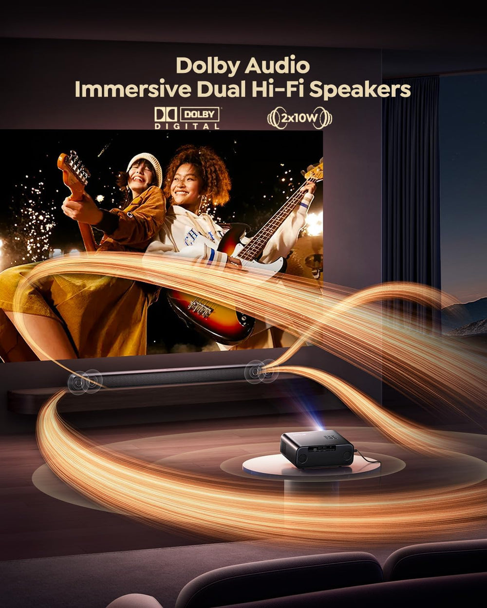 WiMiUS P62 Pro Projector with WiFi and Bluetooth – WiMiUS Official