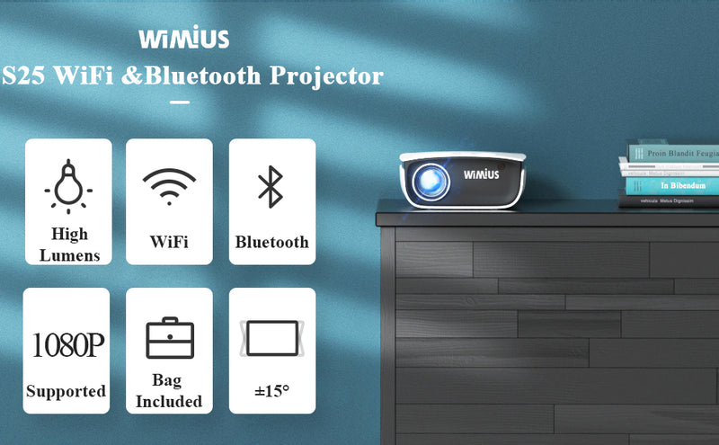 WiMiUS Home Projector S25 – WiMiUS Official